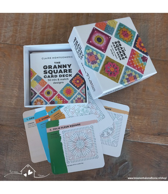 The Granny Square Card Deck - 50 Mix & Match Designs + booklet | by ...